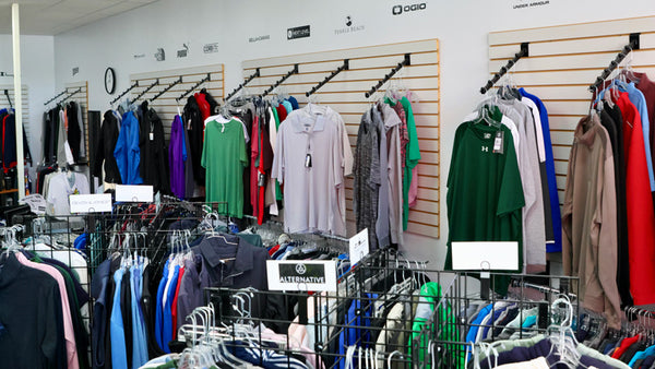 See Our Work in Person in our Sample Room | Advanced Sportswear